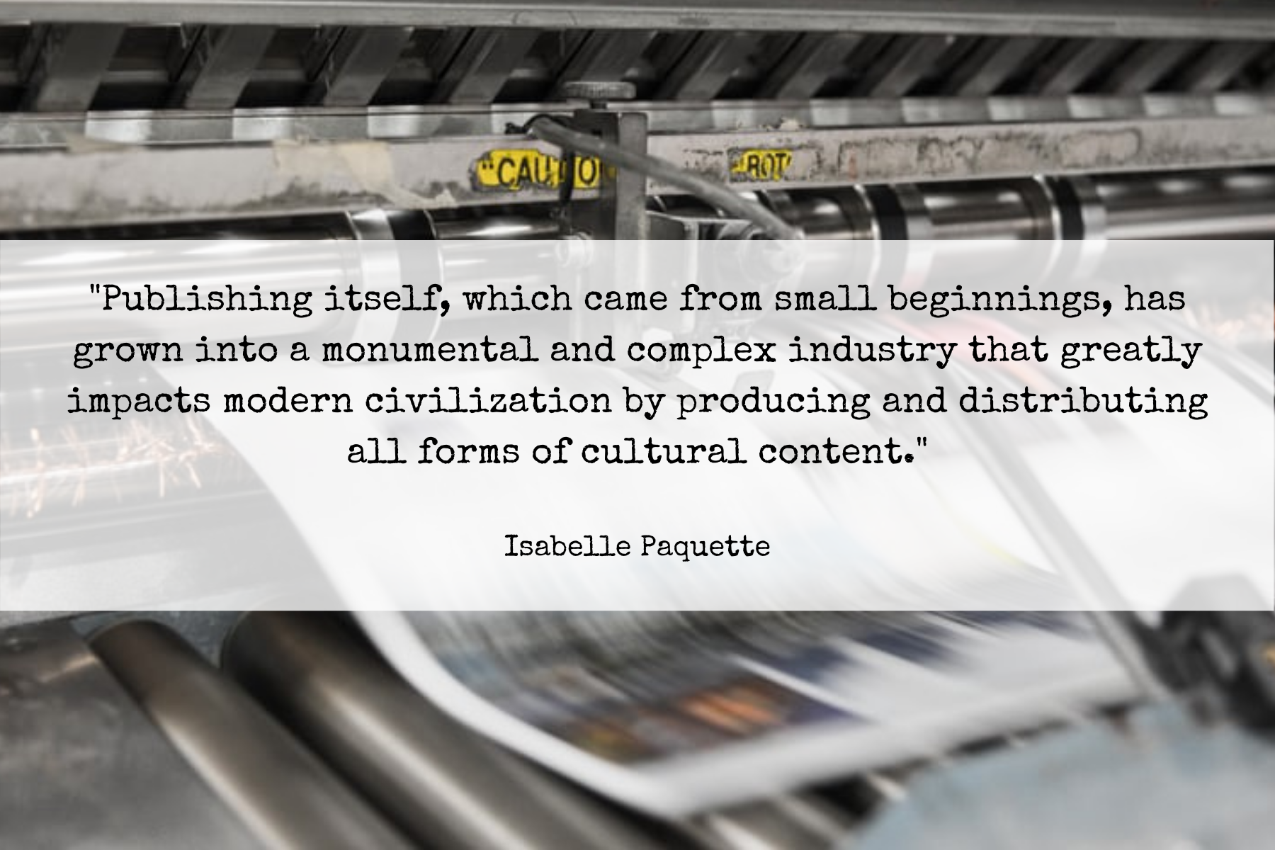 A History of the Publishing Industry - Inspirebytes Omni Media